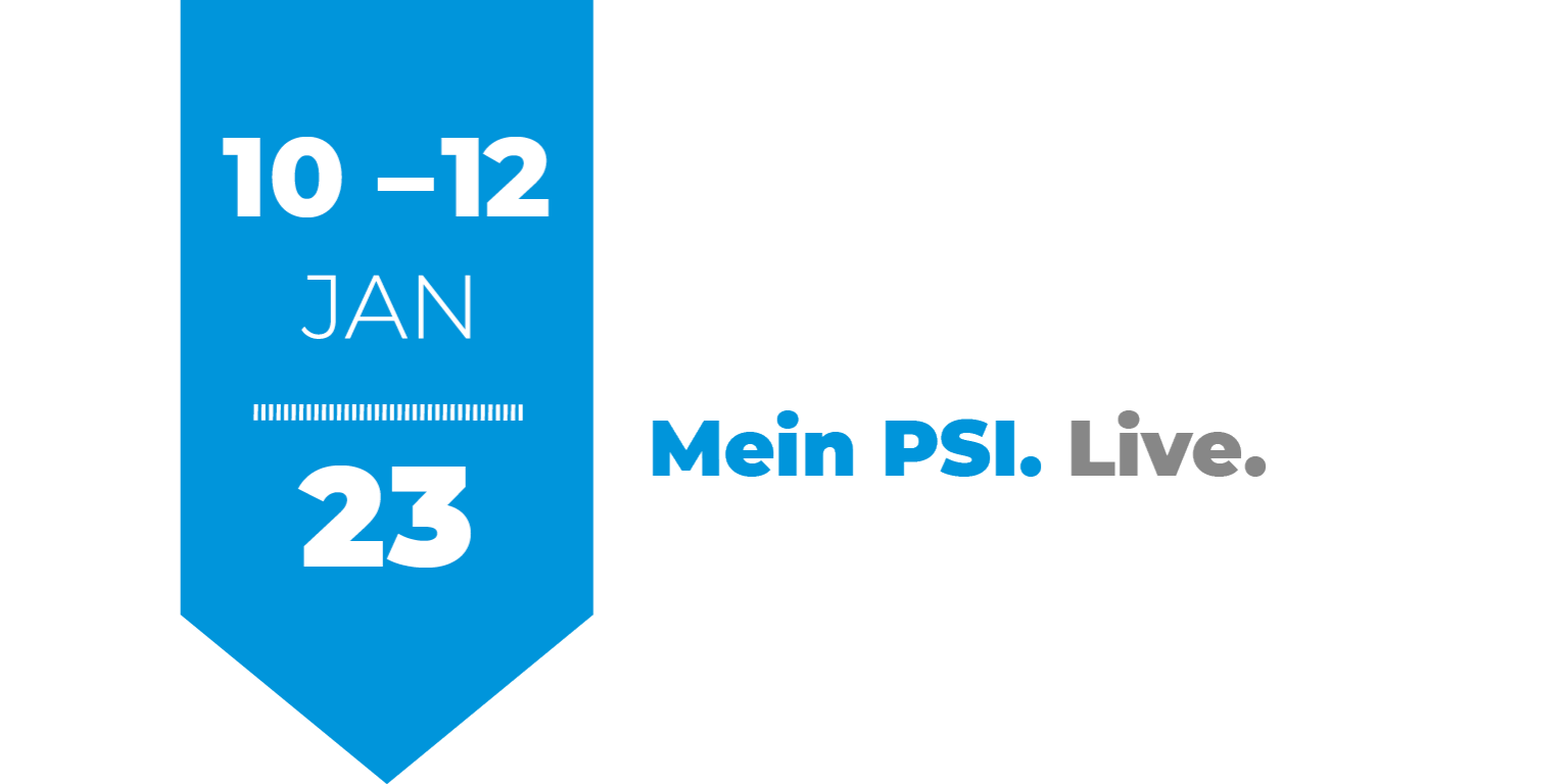 PSI 2023 | 10. - 12. Januar 2023